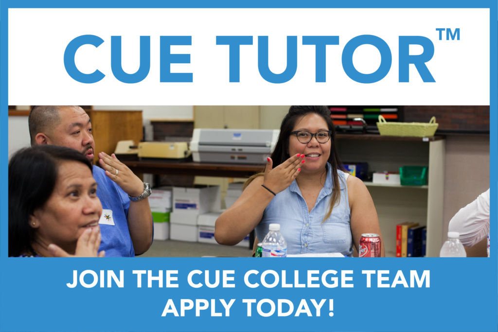 Become a Cue Tutor or CS101 Instructor – Cue College