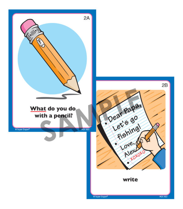 “WH” Question Card Combo – Ask And Answer® - Cue College