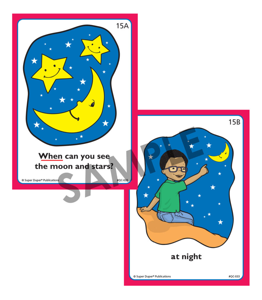 “WH” Question Card Combo – Ask And Answer® - Cue College