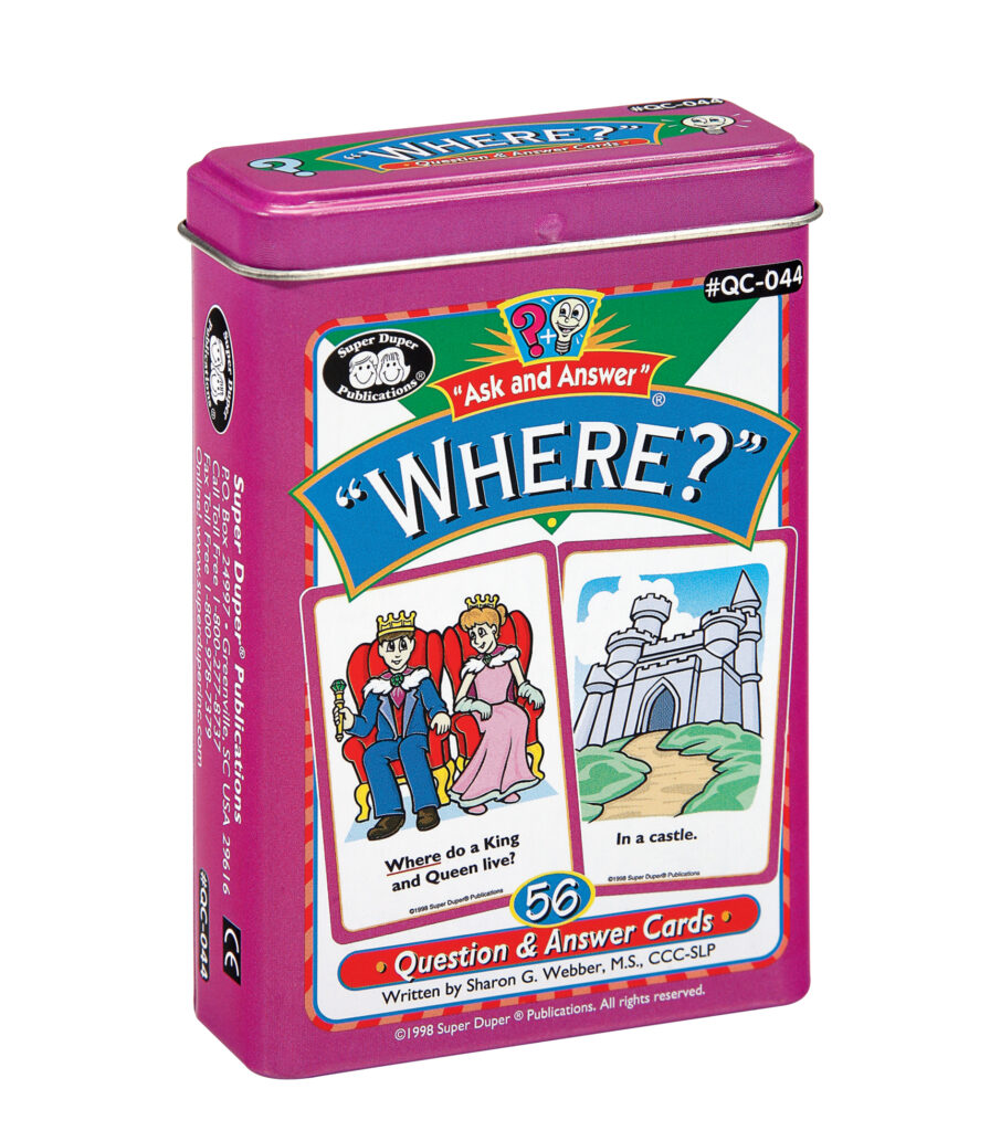 “WH” Question Card Combo – Ask And Answer® - Cue College