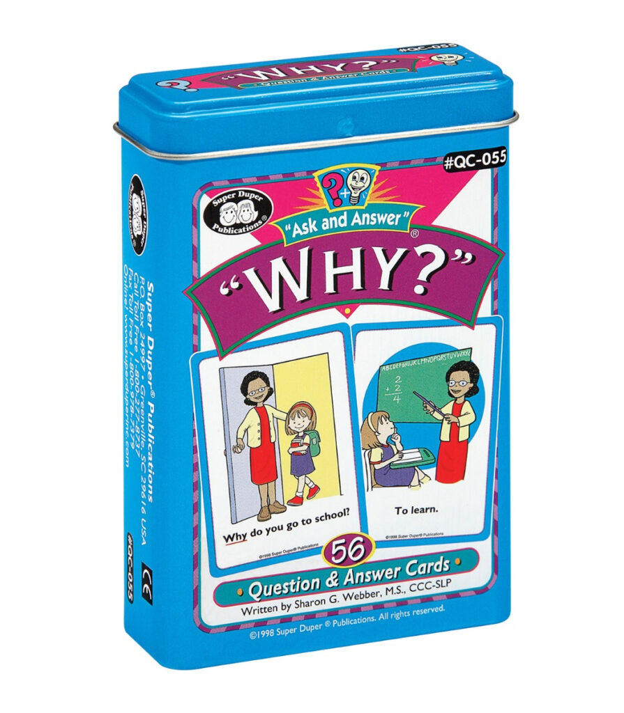 “WH” Question Card Combo – Ask And Answer® - Cue College