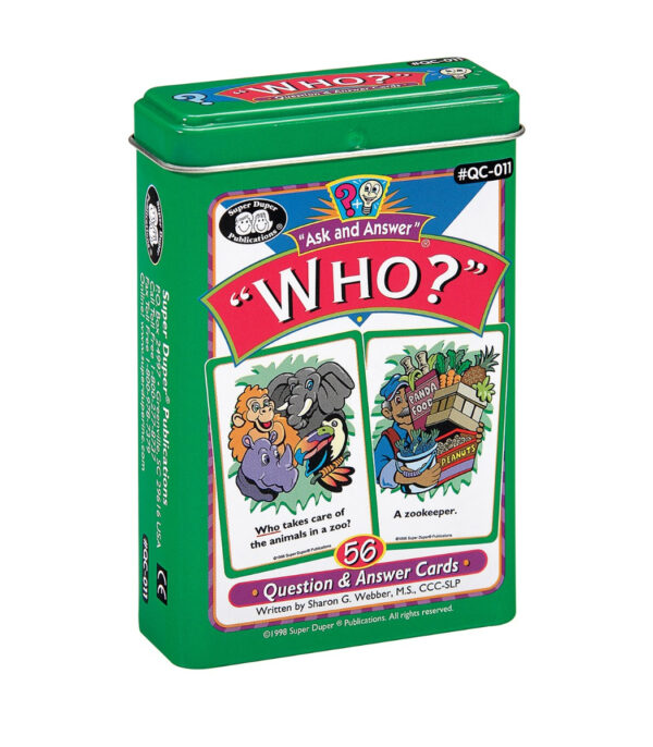 “WH” Question Card Combo – Ask And Answer® - Cue College