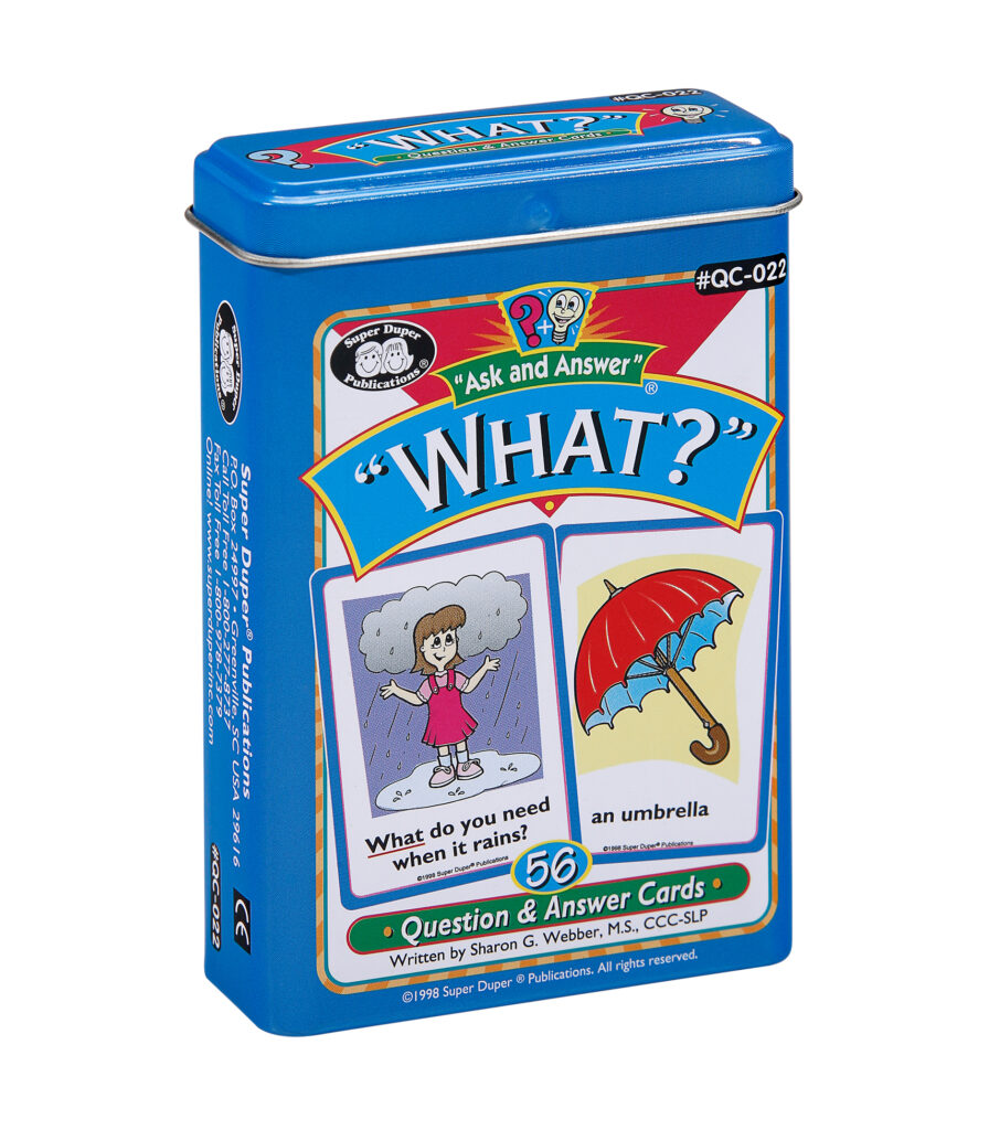 “WH” Question Card Combo – Ask And Answer® - Cue College
